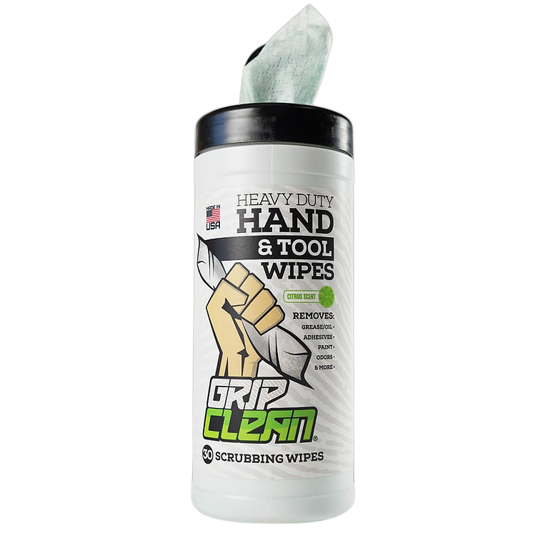 Grip Clean hånd og verktøy wipes, 30 stk - Olje, spray og kjemikalier ...